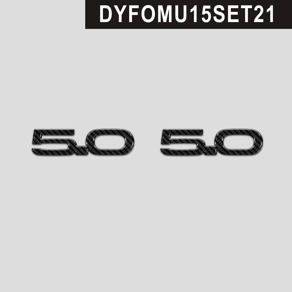 DynaCarbon™️ 5.0 Logo for Ford Mustang GT 2015-2023 – Dyna Performance