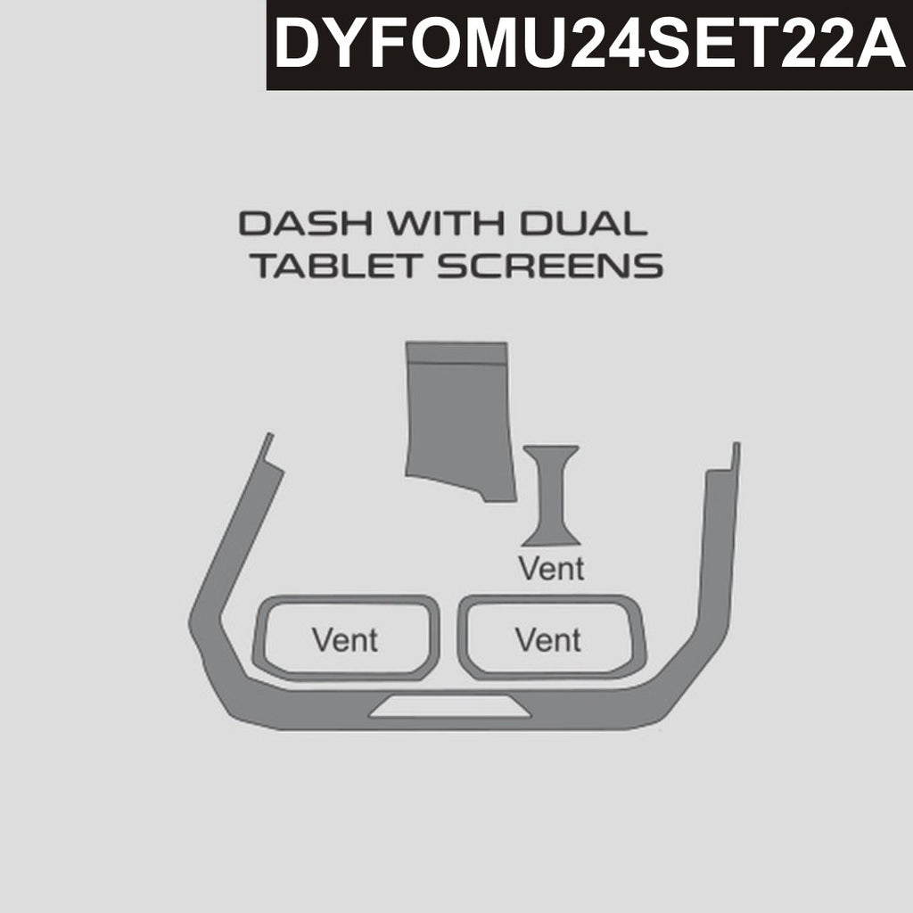 DynaCarbon™ Carbon Center Vent for Ford Mustang 2024 – Dyna Performance