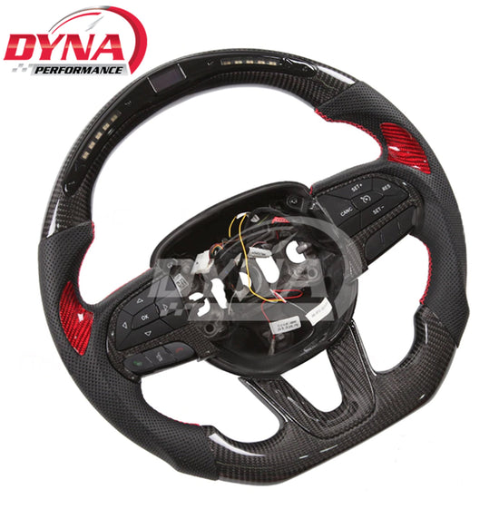 Dodge Challenger 2015 - 2023 Steering Wheel (Also fits: Hellcat) – Dyna ...